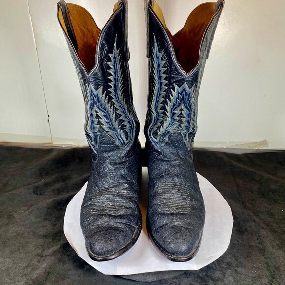 Tony Lama | Shoes | Rare Mens 1d Vintage Elephant Skin Tony Lamageorge ...
